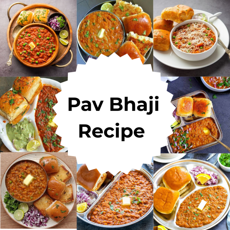 Pav Bhaji Recipe - How o Make Pav Bhaji? Mumbai Street Style